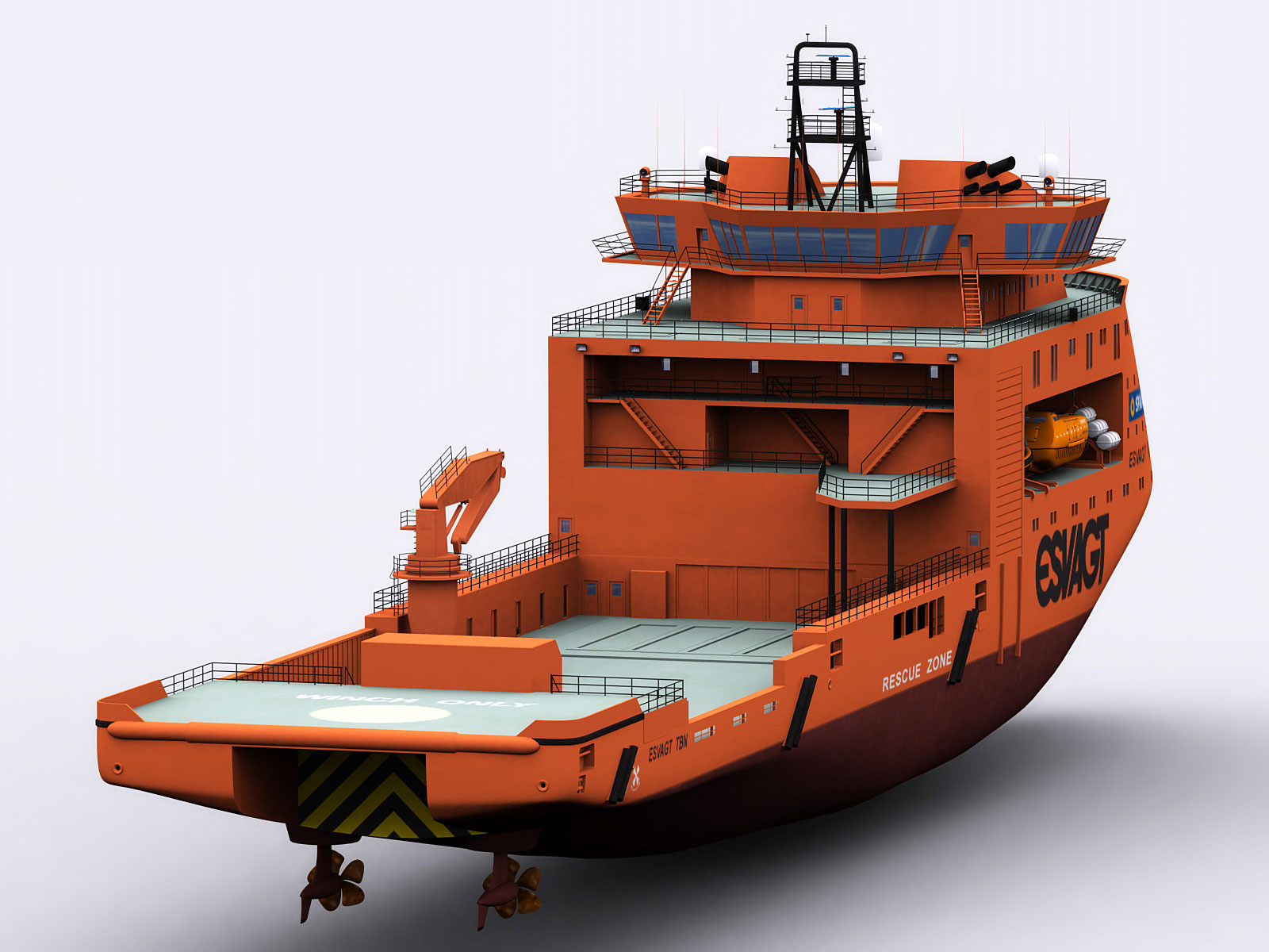 Bourbon Orca X-bow for FSX by Deltasim Studio