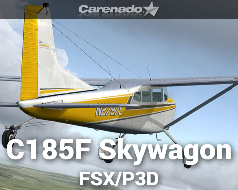 Cessna C185F Skywagon for FSX/P3D by Carenado