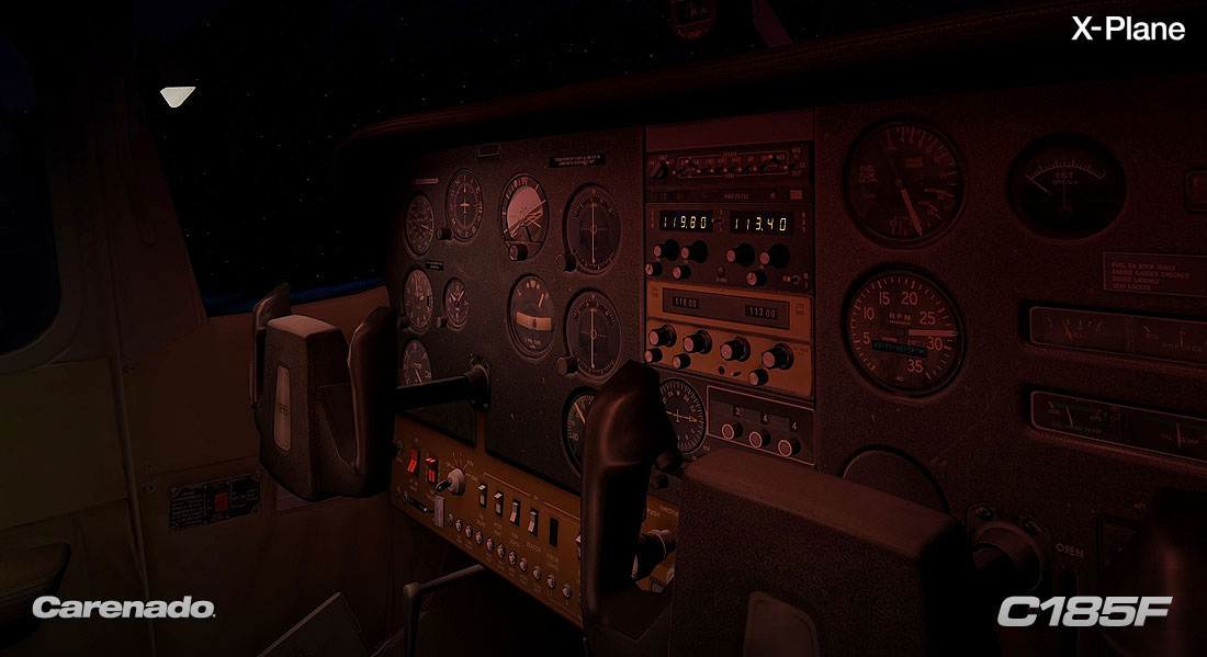 Cessna C185F Skywagon for X-Plane by Carenado
