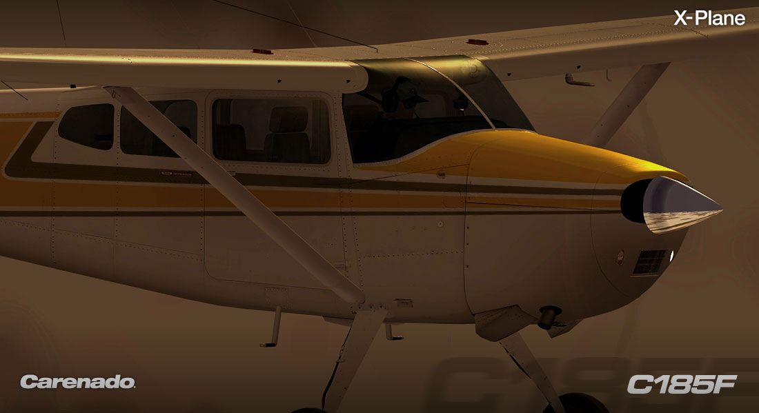 Cessna C185F Skywagon for X-Plane by Carenado