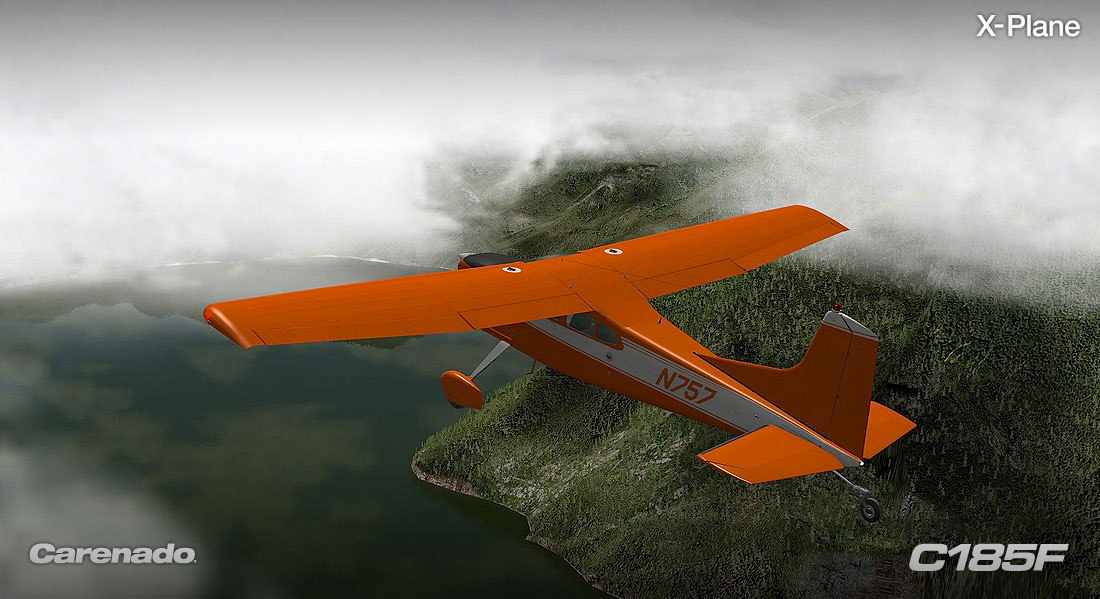Cessna C185F Skywagon for X-Plane by Carenado