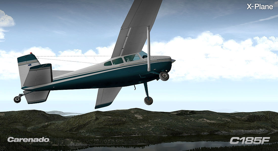 Cessna C185F Skywagon for X-Plane by Carenado
