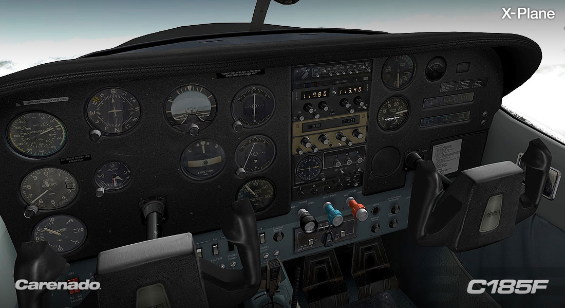 Cessna C185F Skywagon for X-Plane by Carenado