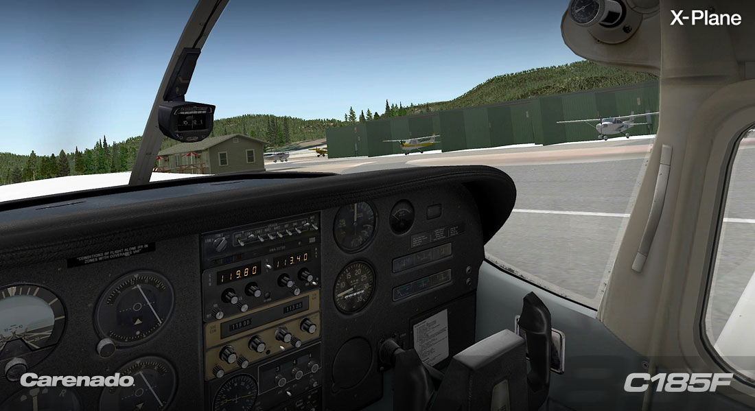 Cessna C185F Skywagon for X-Plane by Carenado