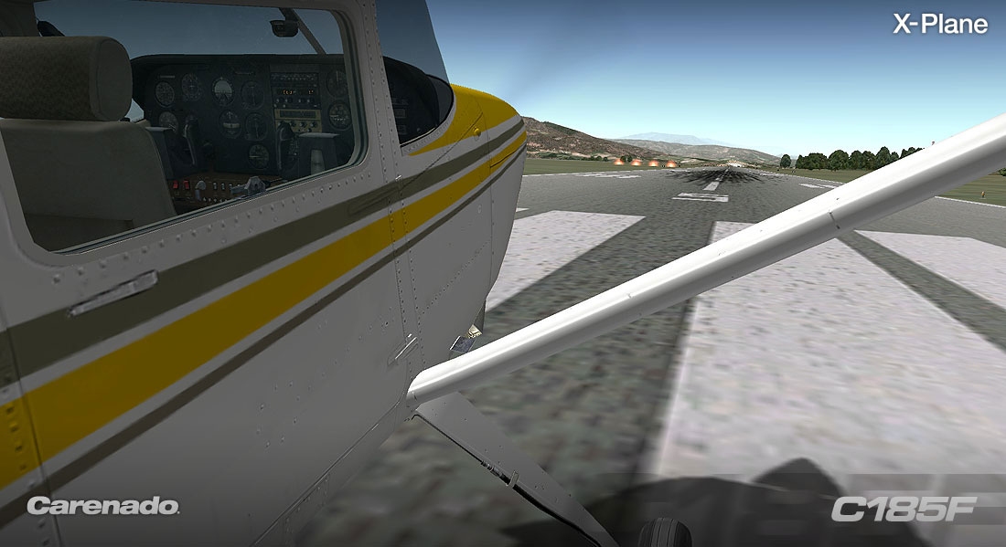 Cessna C185F Skywagon for X-Plane by Carenado