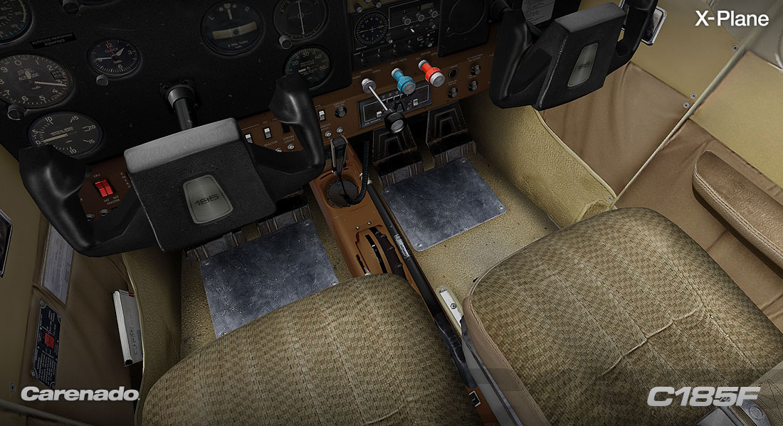 Cessna C185F Skywagon for X-Plane by Carenado