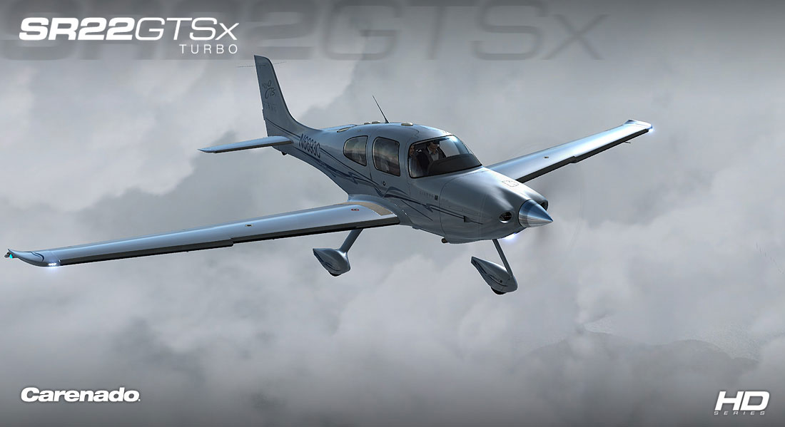 Cirrus SR22 GTSX Turbo HD Series for FSX/P3D by Carenado