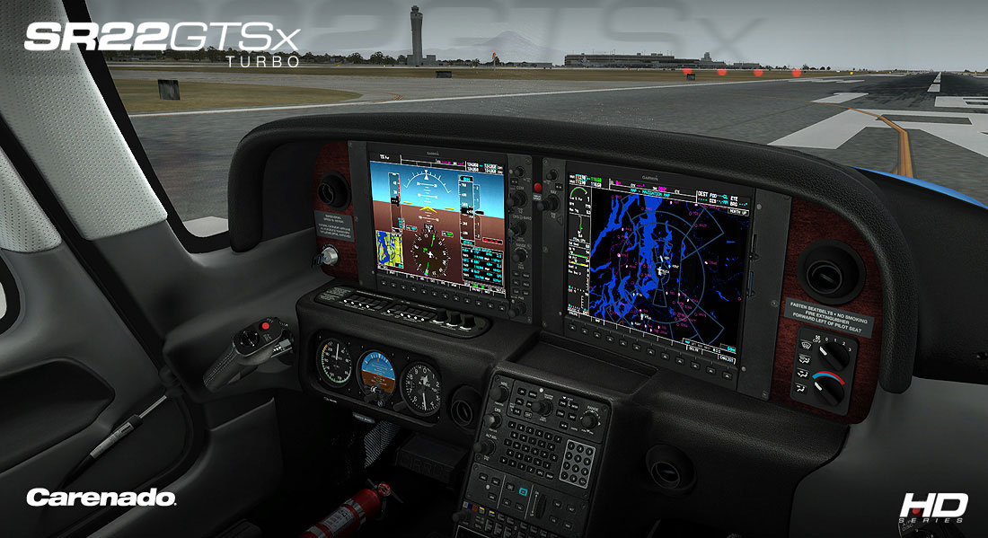 Cirrus SR22 GTSX Turbo HD Series for FSX/P3D by Carenado