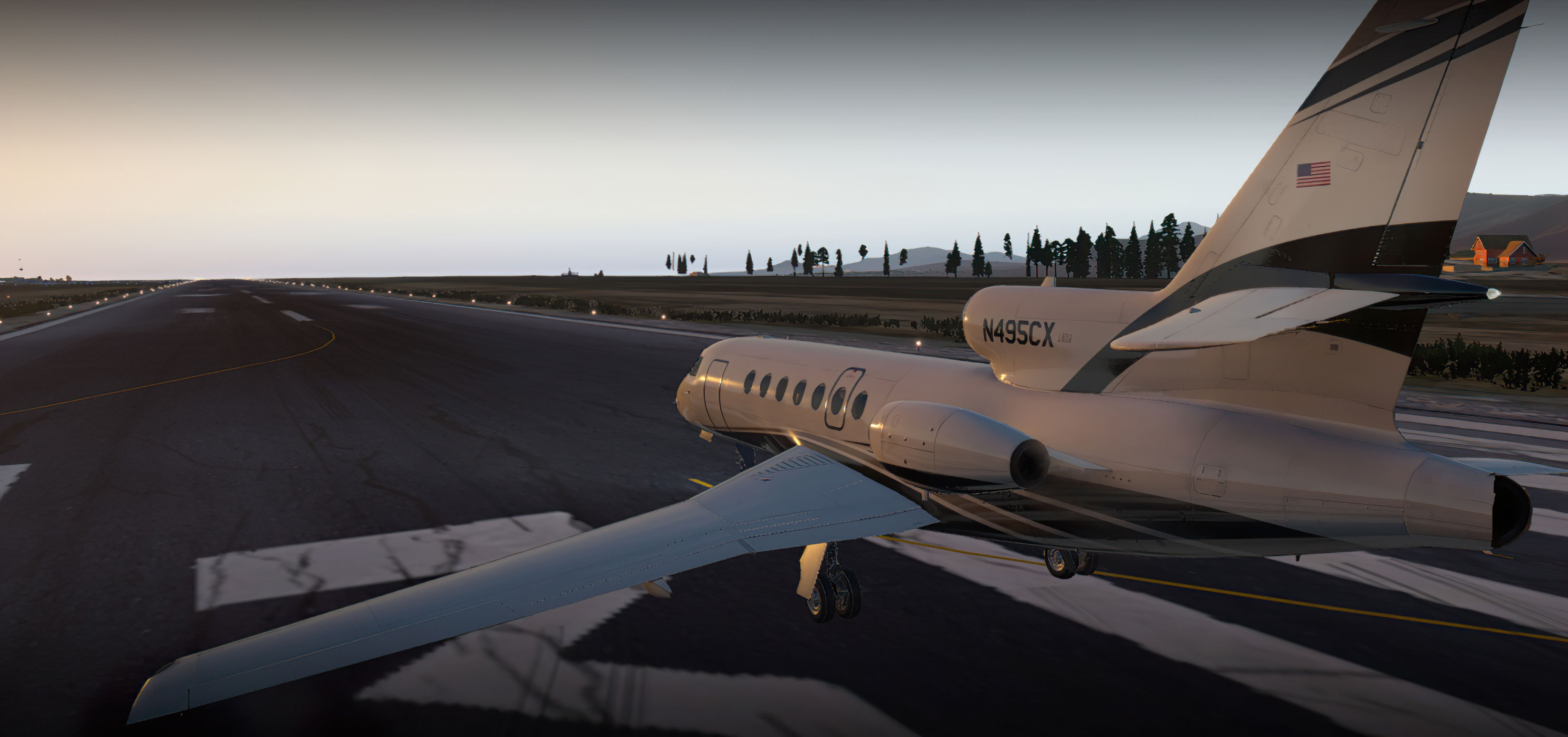 Dassault Falcon 50EX for X-Plane by Carenado