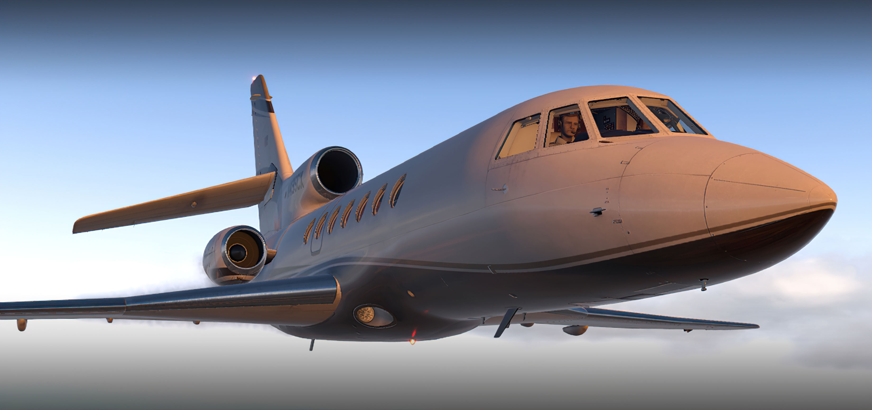 Dassault Falcon 50EX for X-Plane by Carenado
