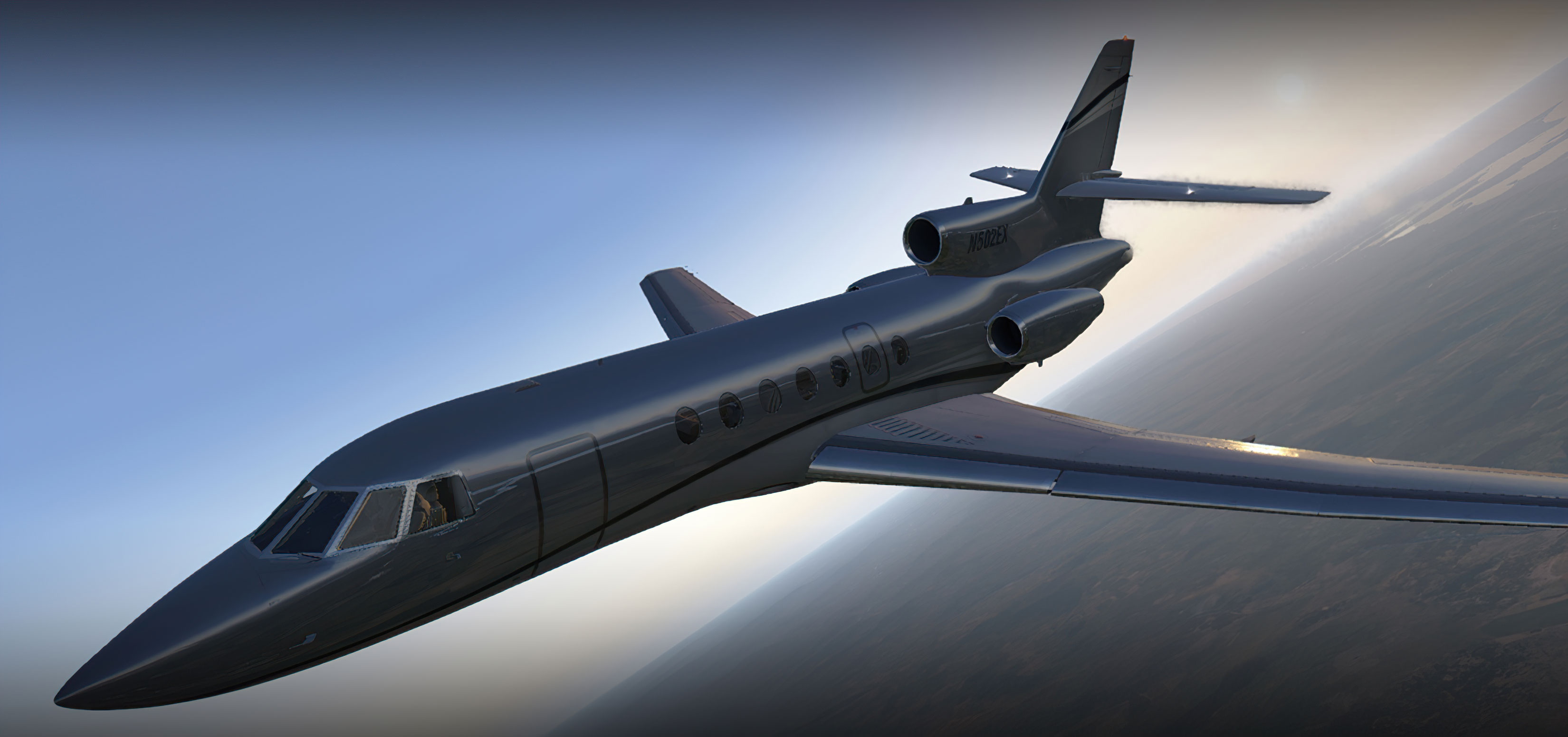 Dassault Falcon 50EX for X-Plane by Carenado