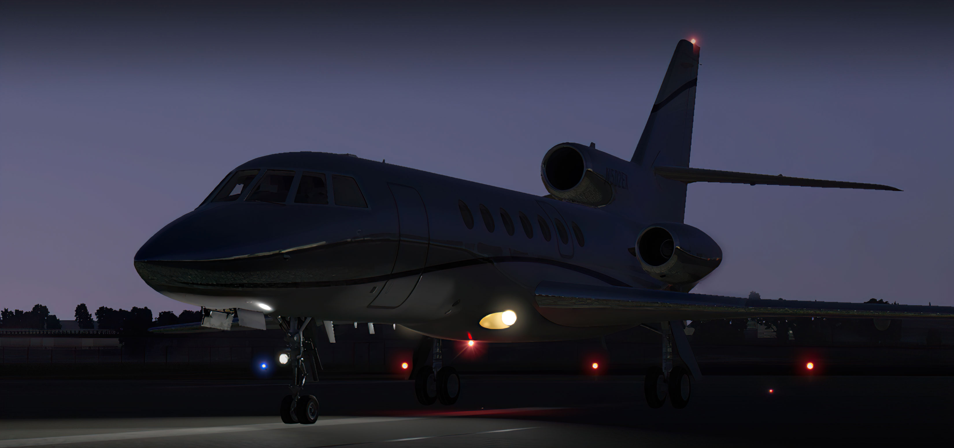 Dassault Falcon 50EX for X-Plane by Carenado