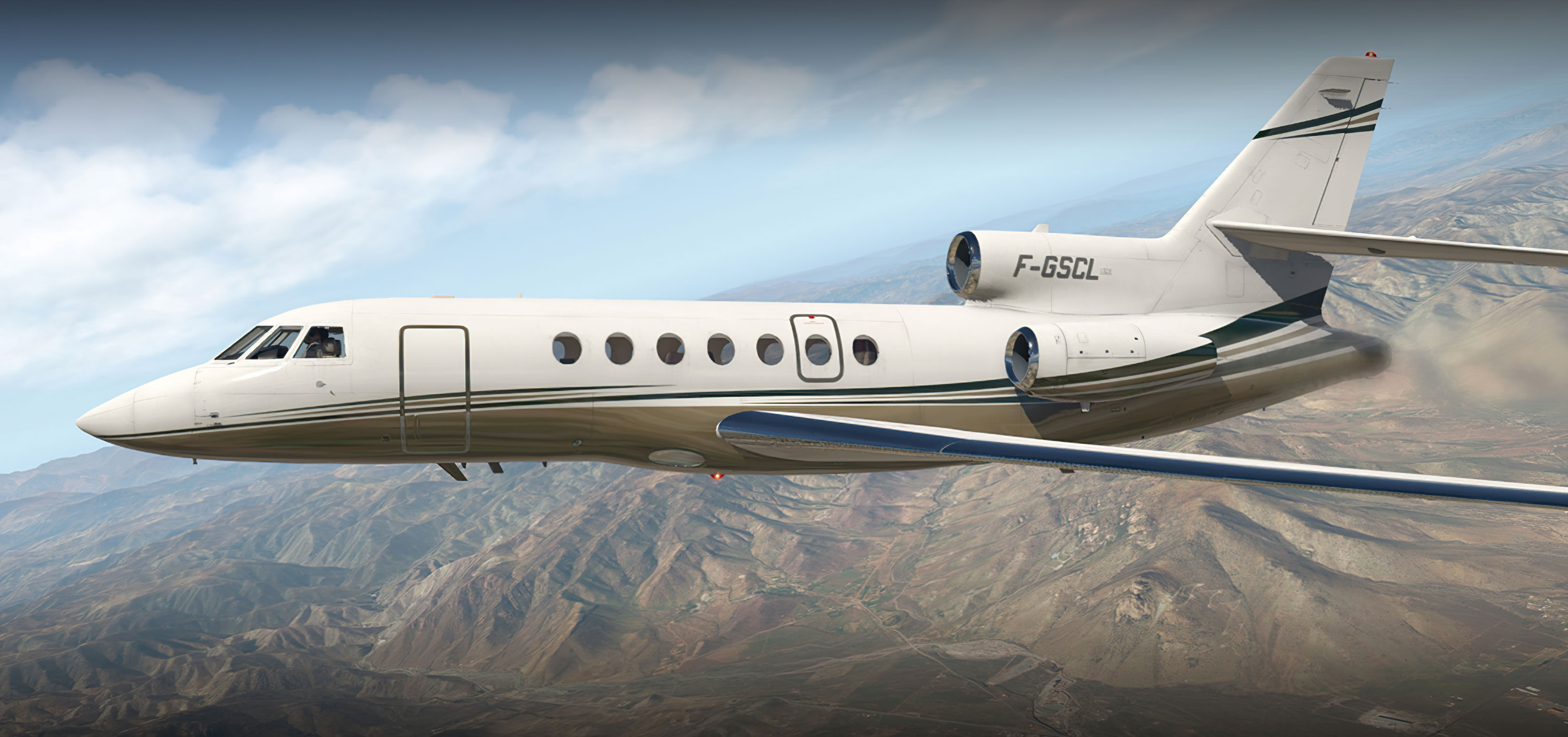Dassault Falcon 50EX for X-Plane by Carenado