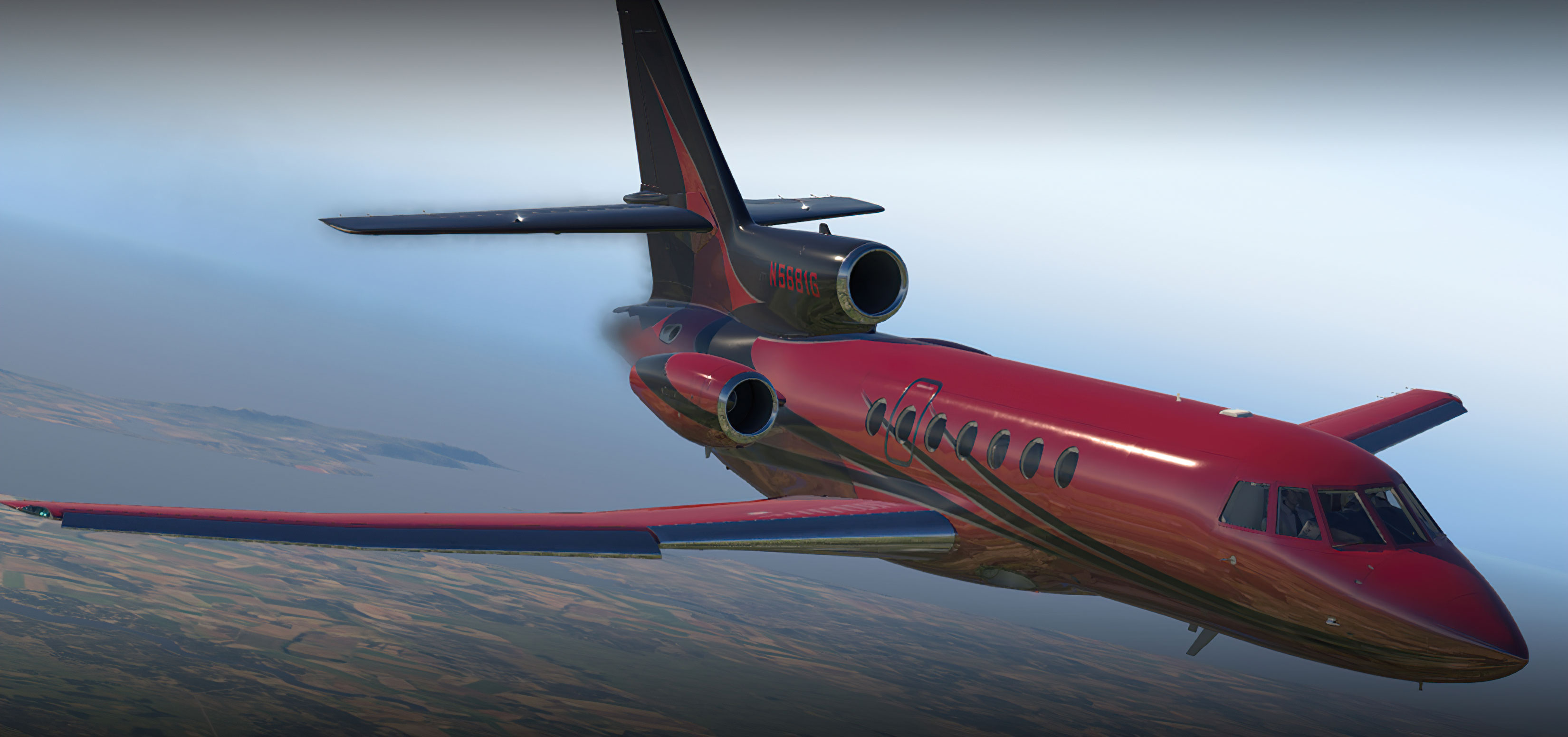 Dassault Falcon 50EX for X-Plane by Carenado