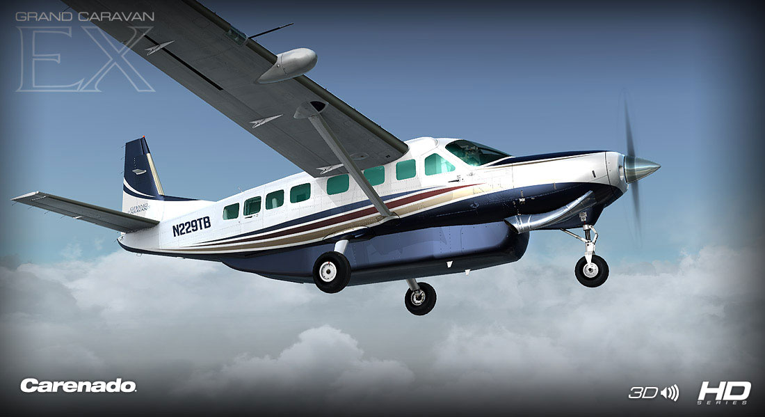Cessna 208 Grand Caravan EX HD Series for FSX/P3D by Carenado