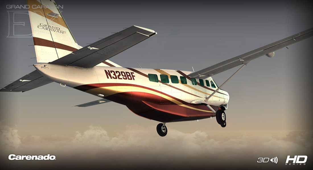 Cessna 208 Grand Caravan EX HD Series for FSX/P3D by Carenado