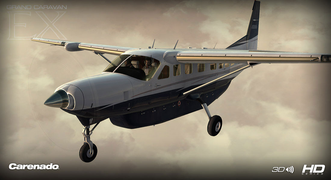 Cessna 208 Grand Caravan EX HD Series for FSX/P3D by Carenado