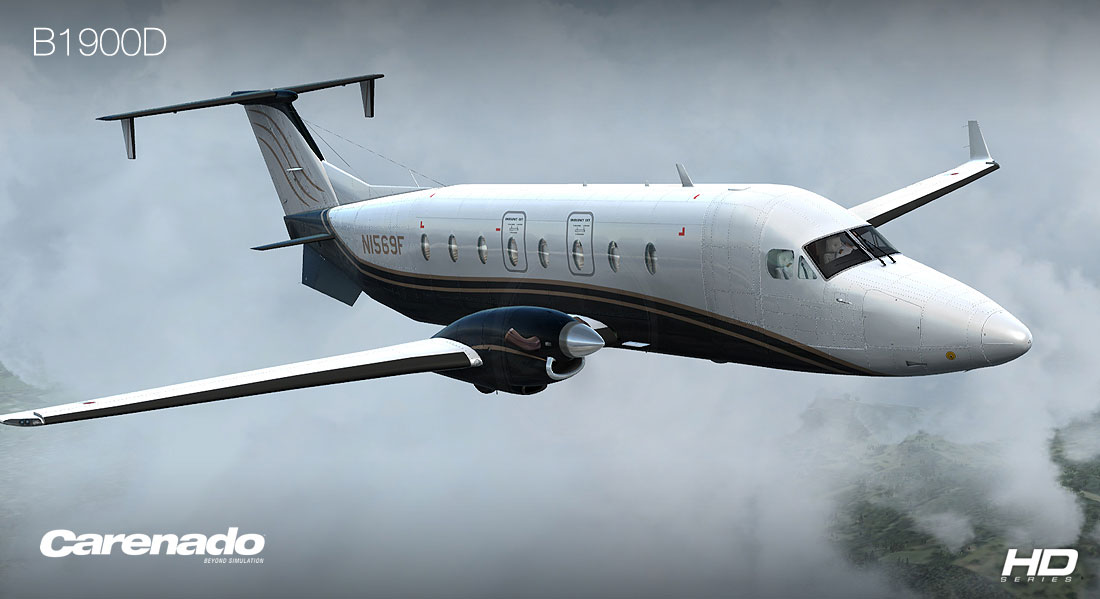 Beechcraft B1900D HD Series for FSX/P3D by Carenado