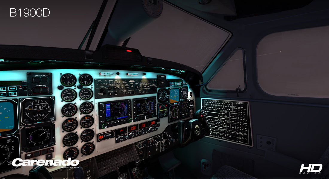 Beechcraft B1900D HD Series for FSX/P3D by Carenado