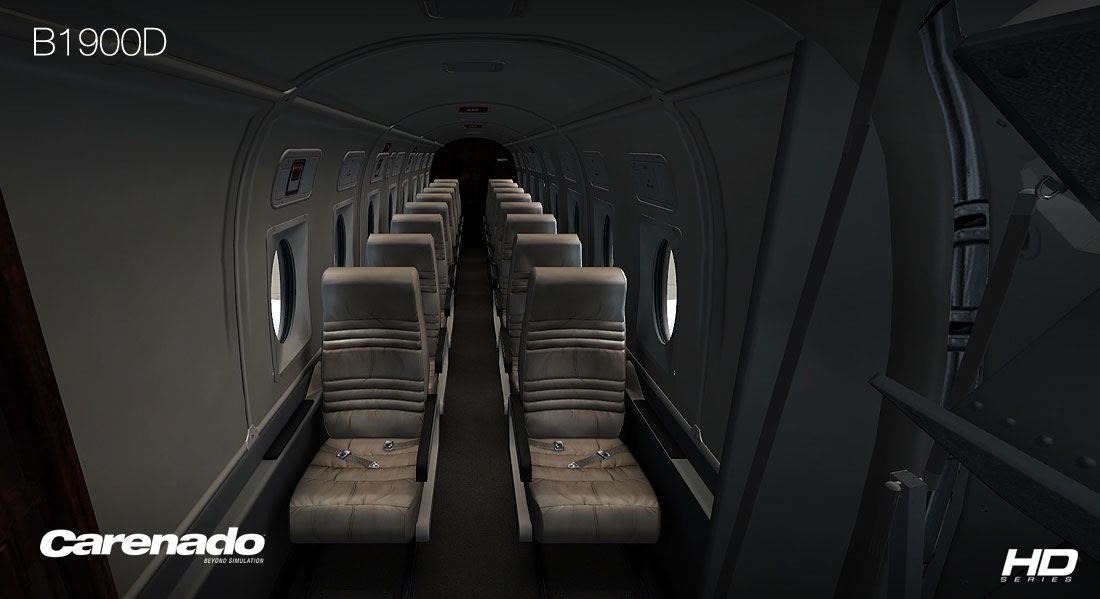 Beechcraft B1900D HD Series for FSX/P3D by Carenado
