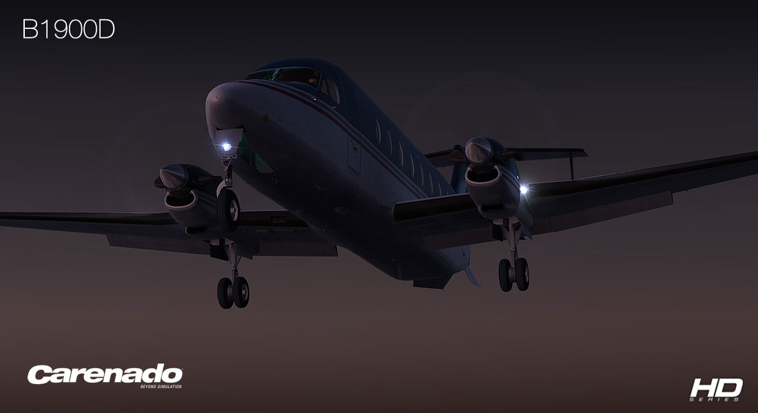 Beechcraft B1900D HD Series for FSX/P3D by Carenado