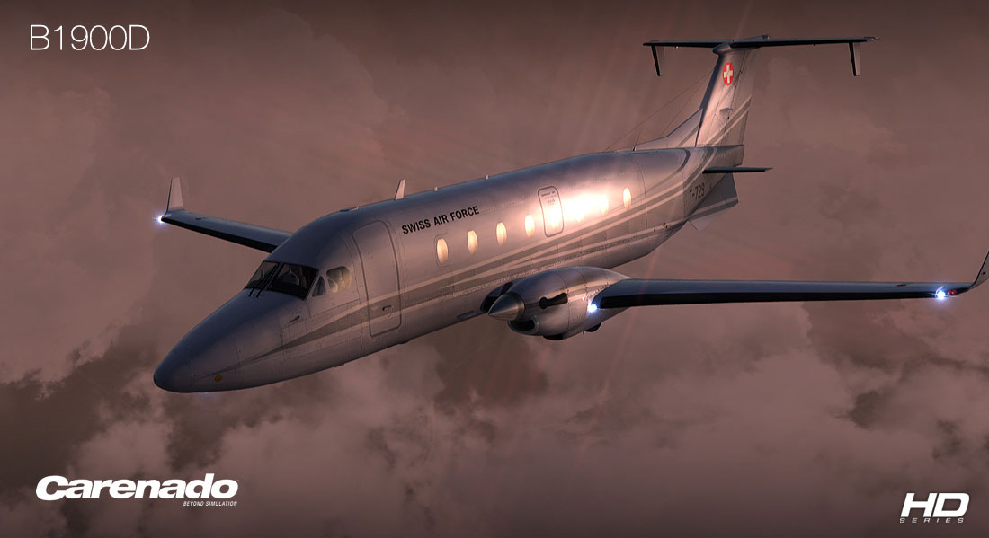 Beechcraft B1900D HD Series for FSX/P3D by Carenado
