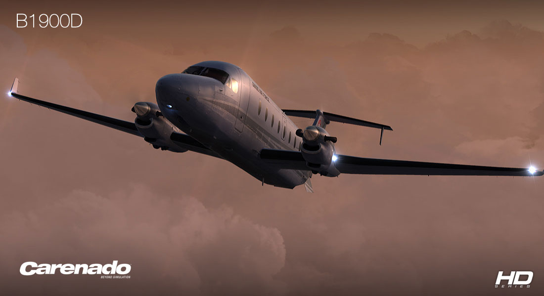 Beechcraft B1900D HD Series for FSX/P3D by Carenado