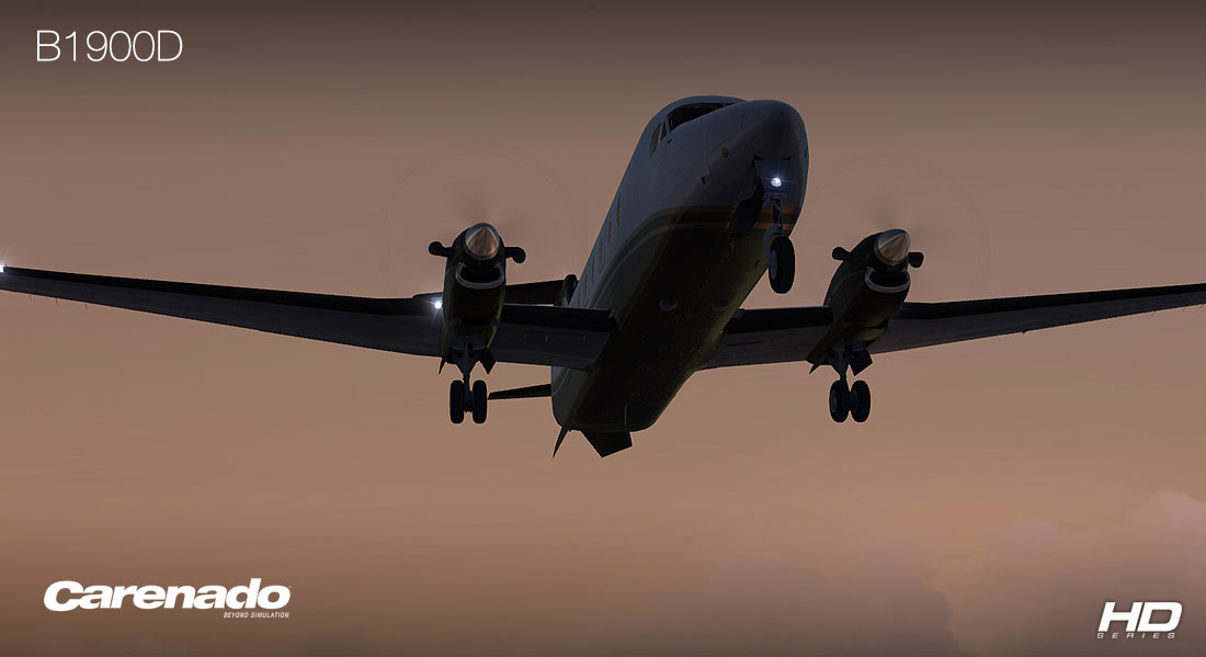 Beechcraft B1900D HD Series for FSX/P3D by Carenado