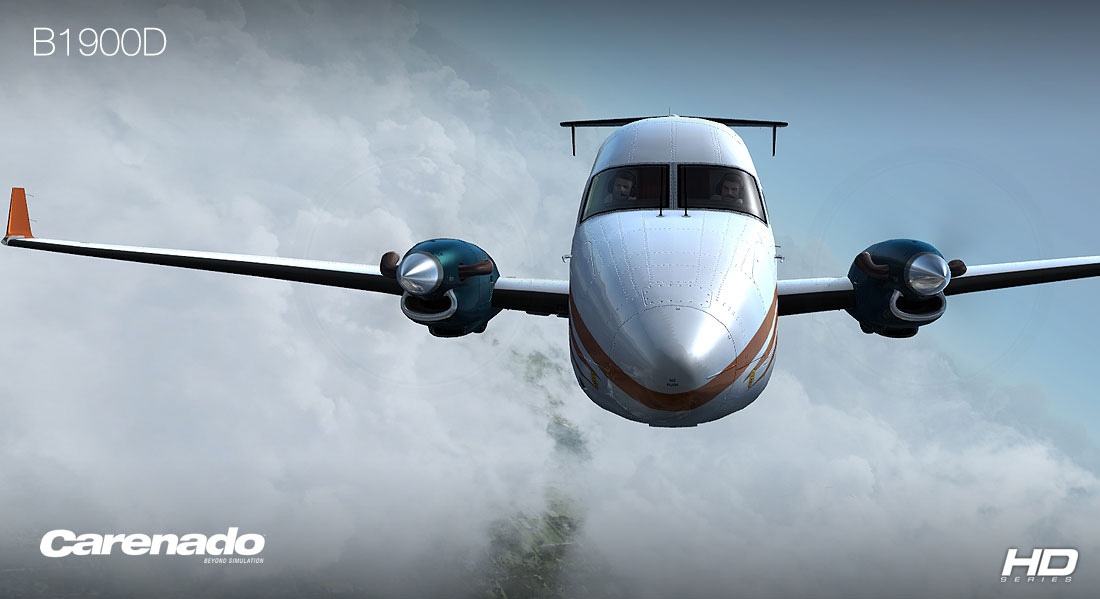 Beechcraft B1900D HD Series for FSX/P3D by Carenado