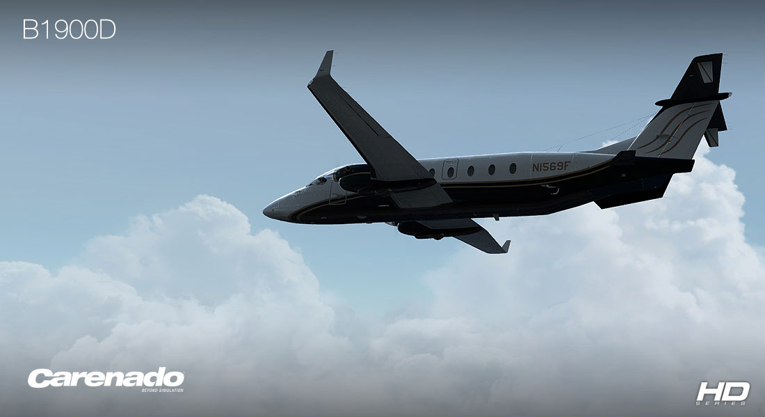 Beechcraft B1900D HD Series for FSX/P3D by Carenado