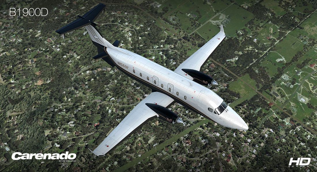 Beechcraft B1900D HD Series for FSX/P3D by Carenado