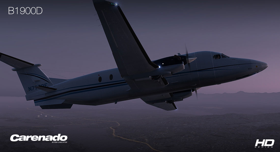 Beechcraft B1900D HD Series for FSX/P3D by Carenado
