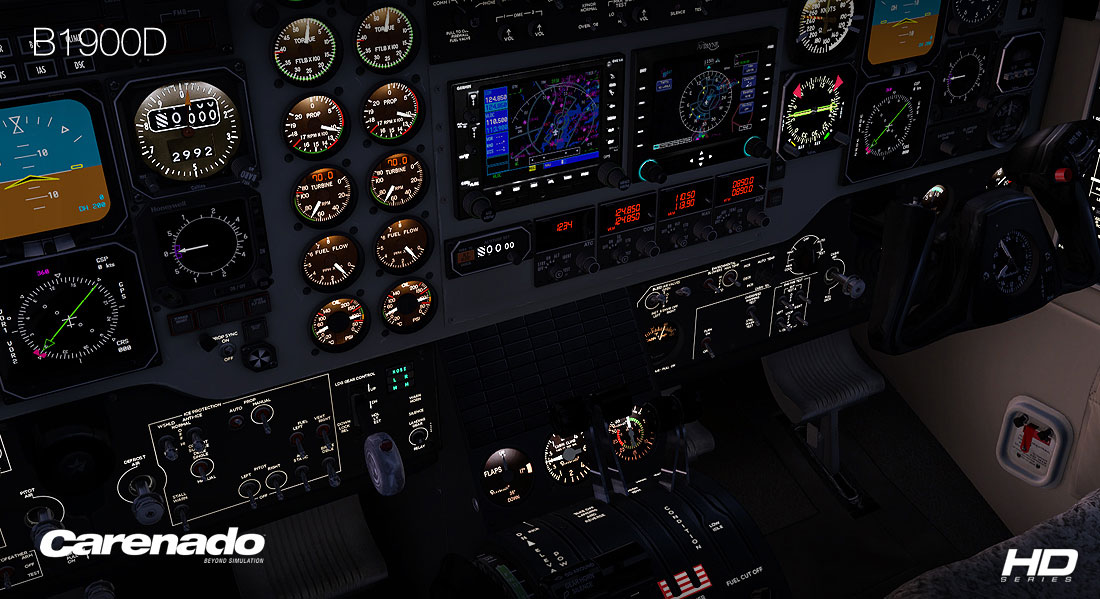 Beechcraft B1900D HD Series for FSX/P3D by Carenado