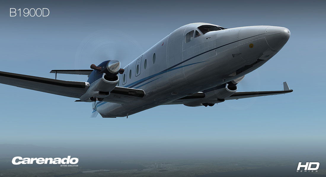 Beechcraft B1900D HD Series for FSX/P3D by Carenado