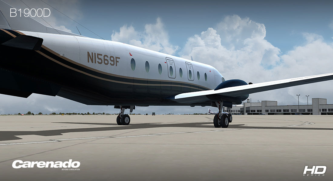 Beechcraft B1900D HD Series for FSX/P3D by Carenado