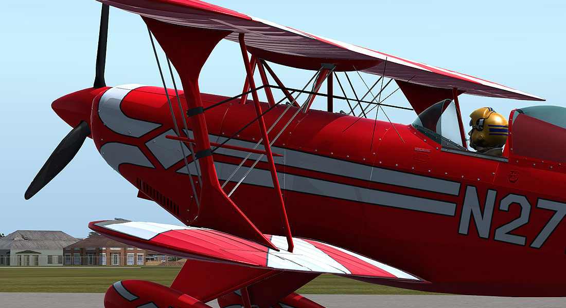 Pitts S-2S for FSX/Prepar3D by Alabeo