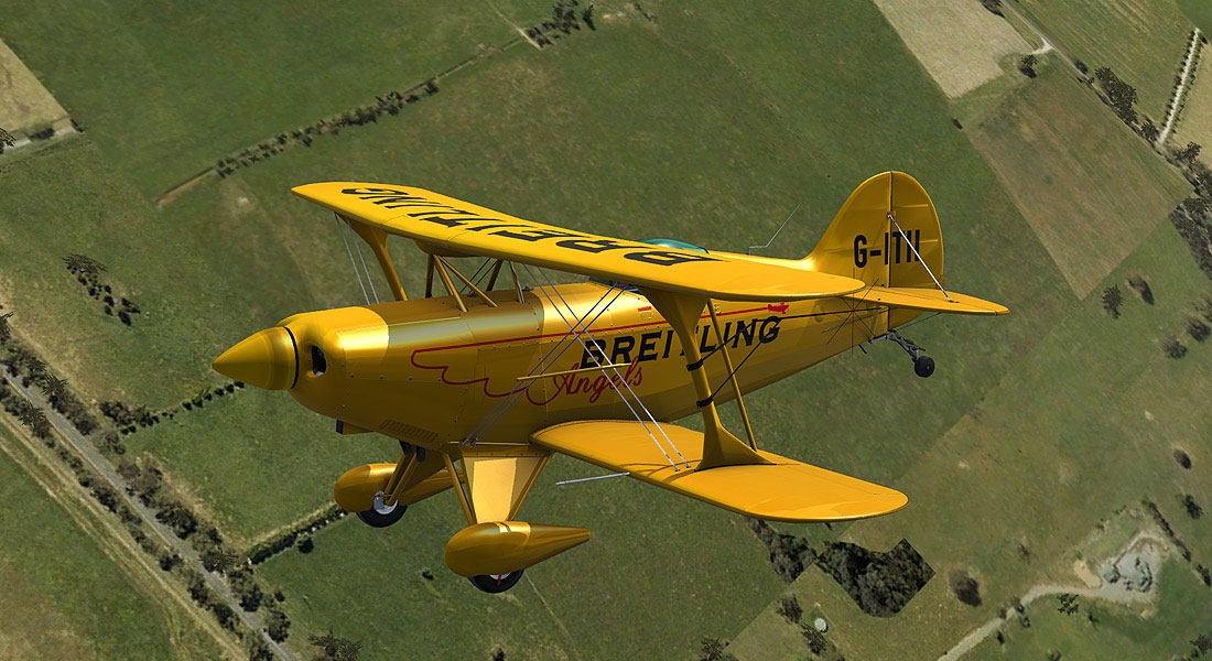 Pitts S-2S for FSX/Prepar3D by Alabeo