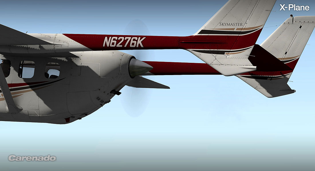 C337 Skymaster HD Series for X-Plane by Carenado
