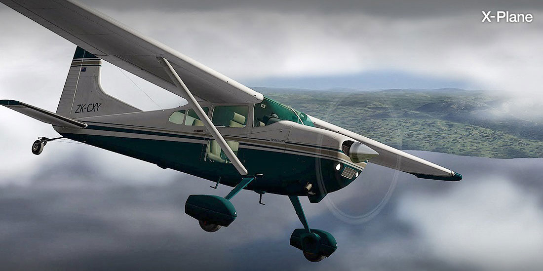 Cessna C185F Skywagon Bush Extension Pack for X-Plane by Carenado