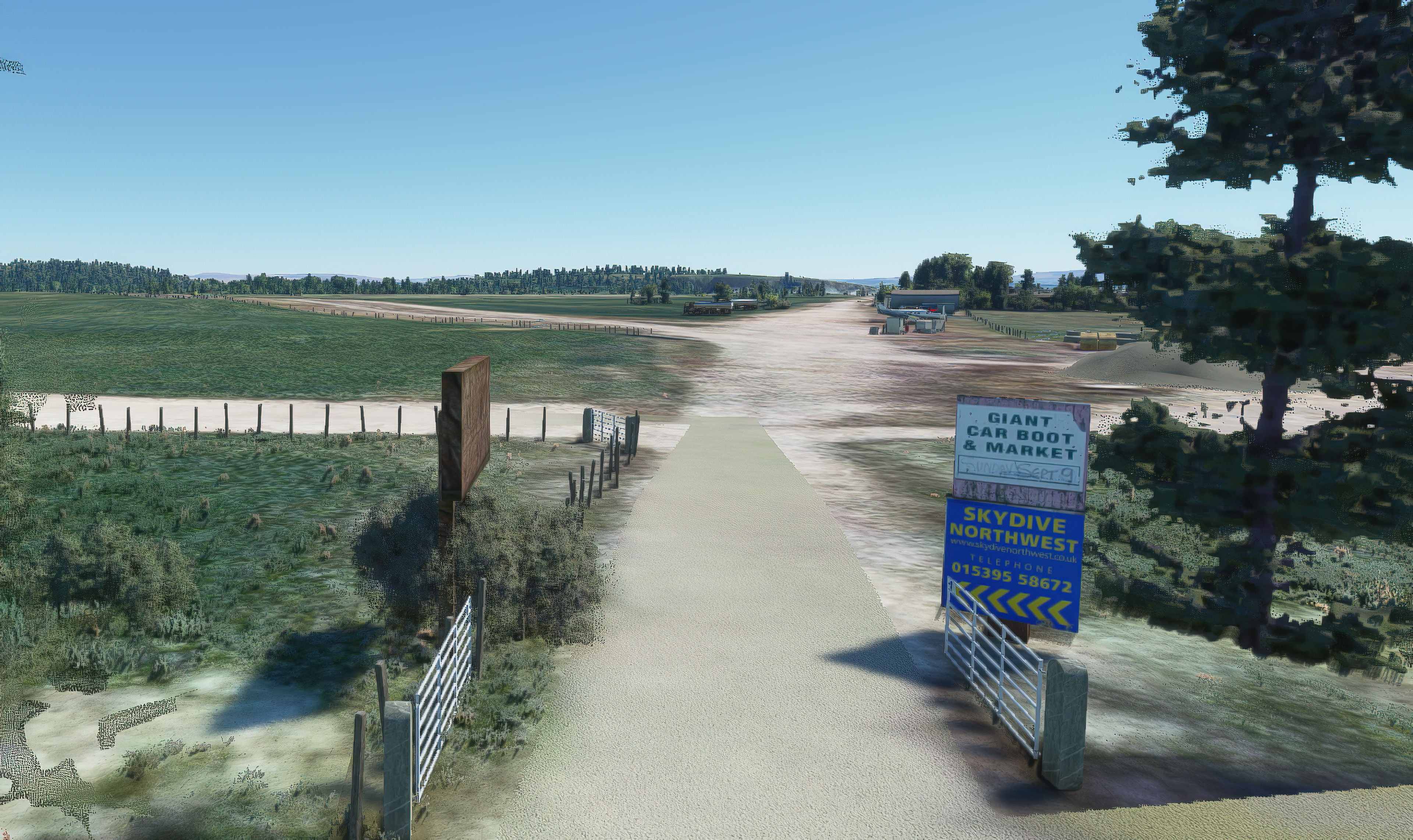 Free RAF Cark (AG123) Scenery for MSFS by Neil Birch