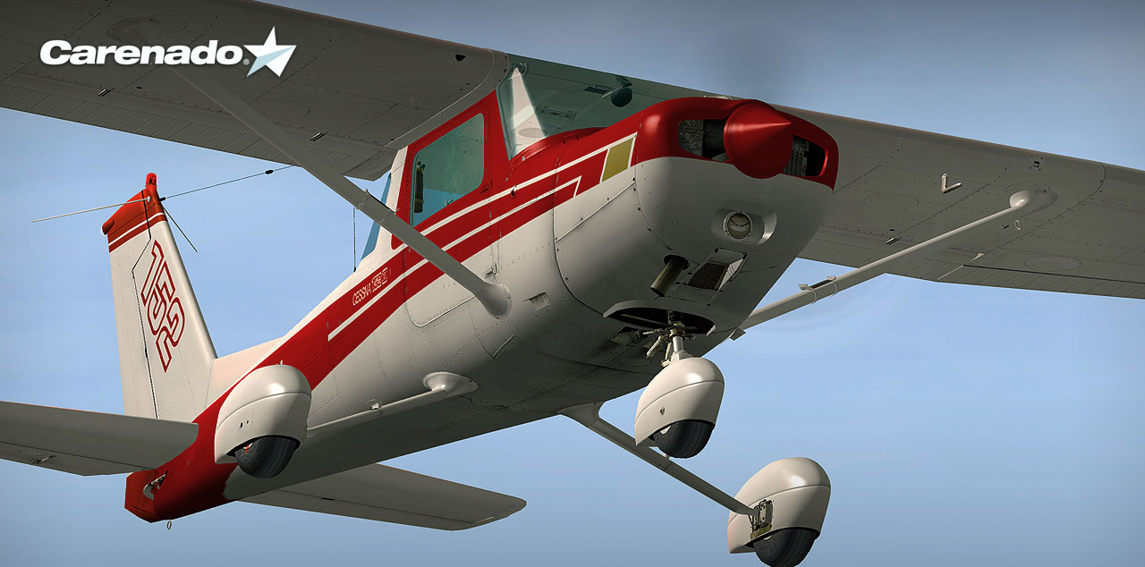 Cessna C152 II for X-Plane by Carenado