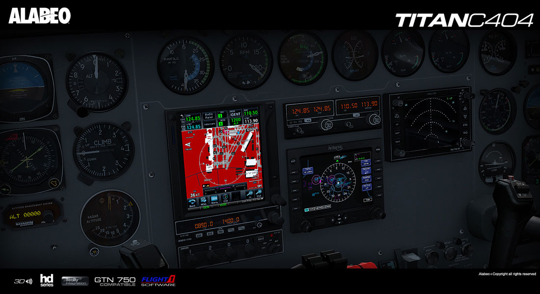 Cessna 404 Titan for FSX/P3D by Alabeo