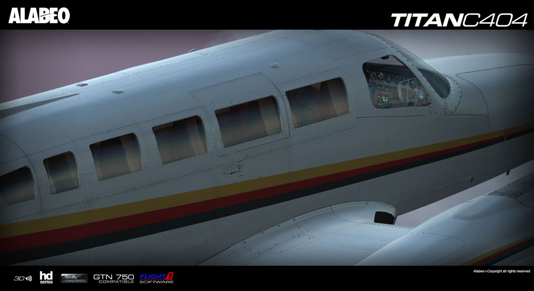 Cessna 404 Titan for FSX/P3D by Alabeo