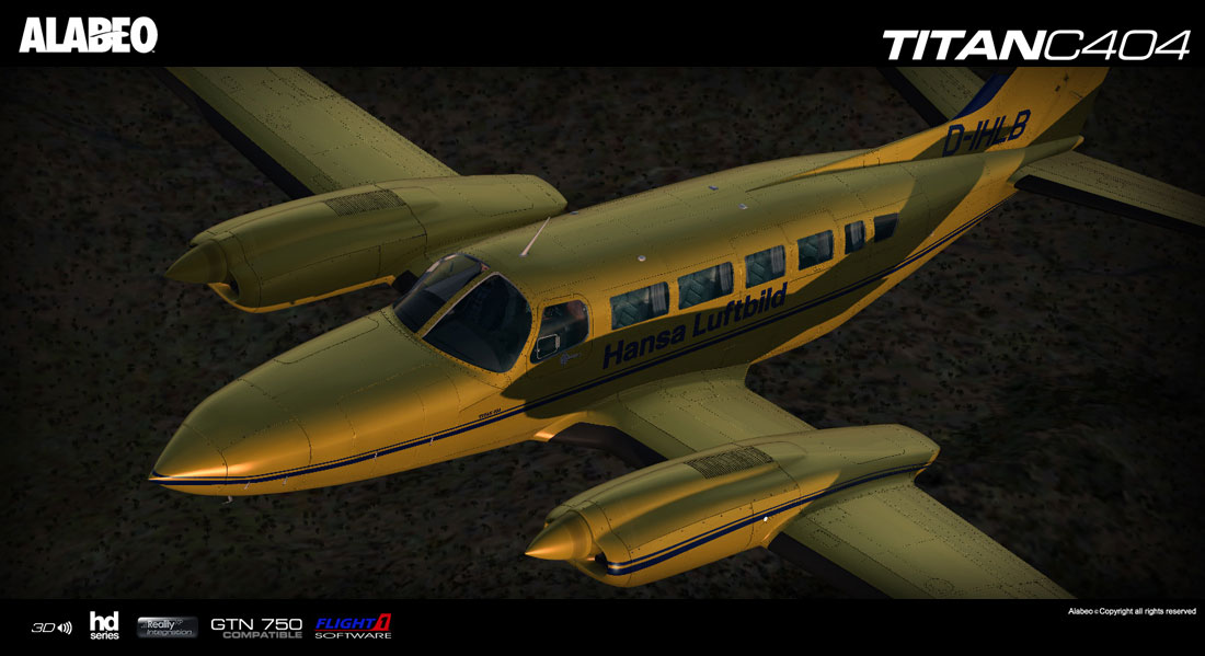 Cessna 404 Titan for FSX/P3D by Alabeo