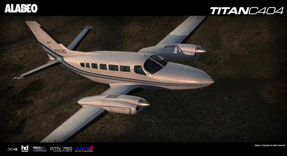 Cessna 404 Titan for FSX/P3D by Alabeo