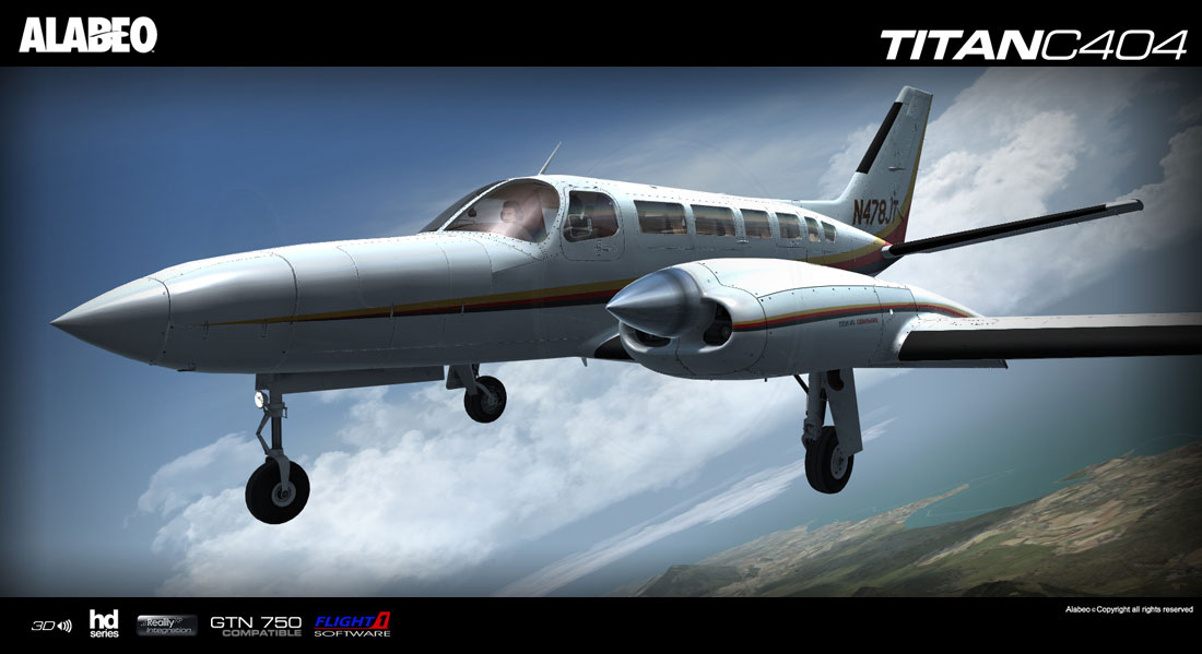 Cessna 404 Titan for FSX/P3D by Alabeo
