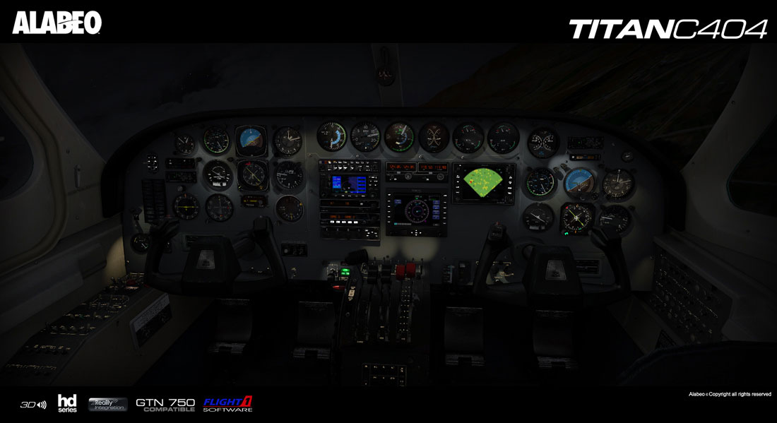 Cessna 404 Titan for FSX/P3D by Alabeo