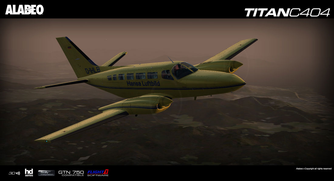 Cessna 404 Titan for FSX/P3D by Alabeo