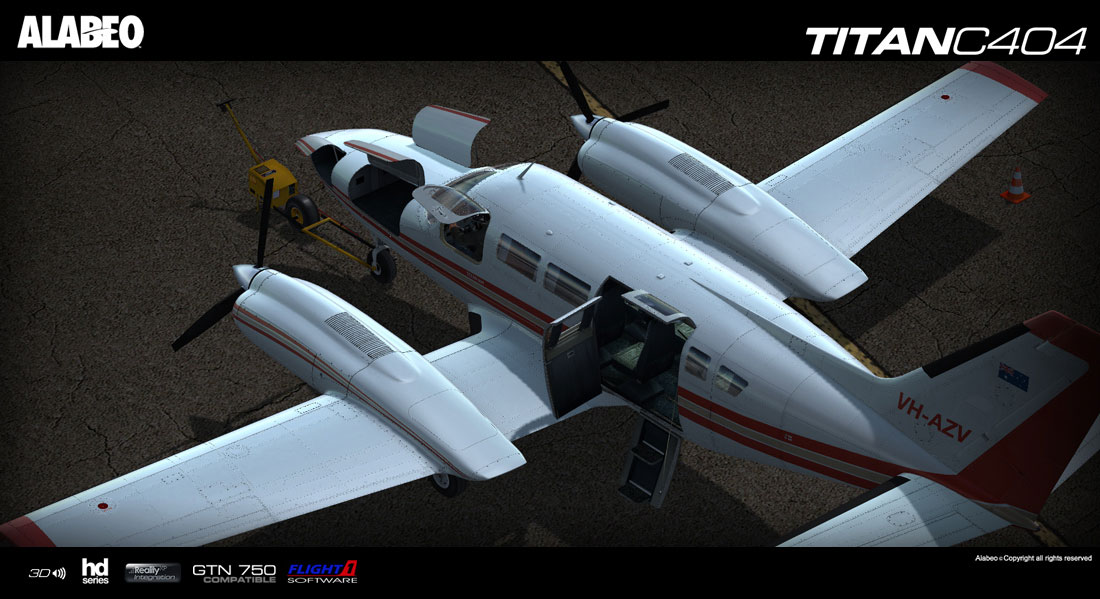 Cessna 404 Titan for FSX/P3D by Alabeo