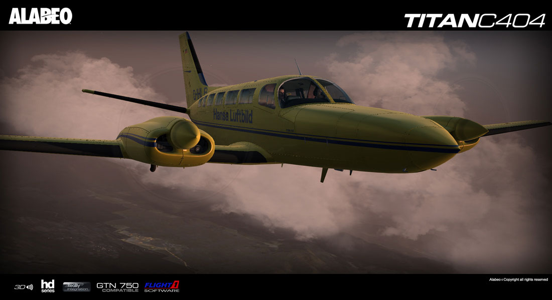 Cessna 404 Titan for FSX/P3D by Alabeo